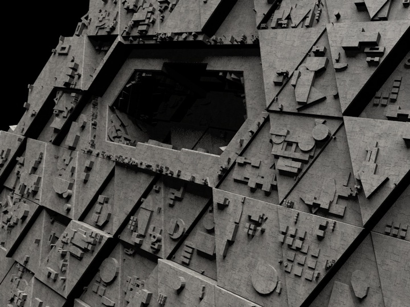 3ds space station - pyramid