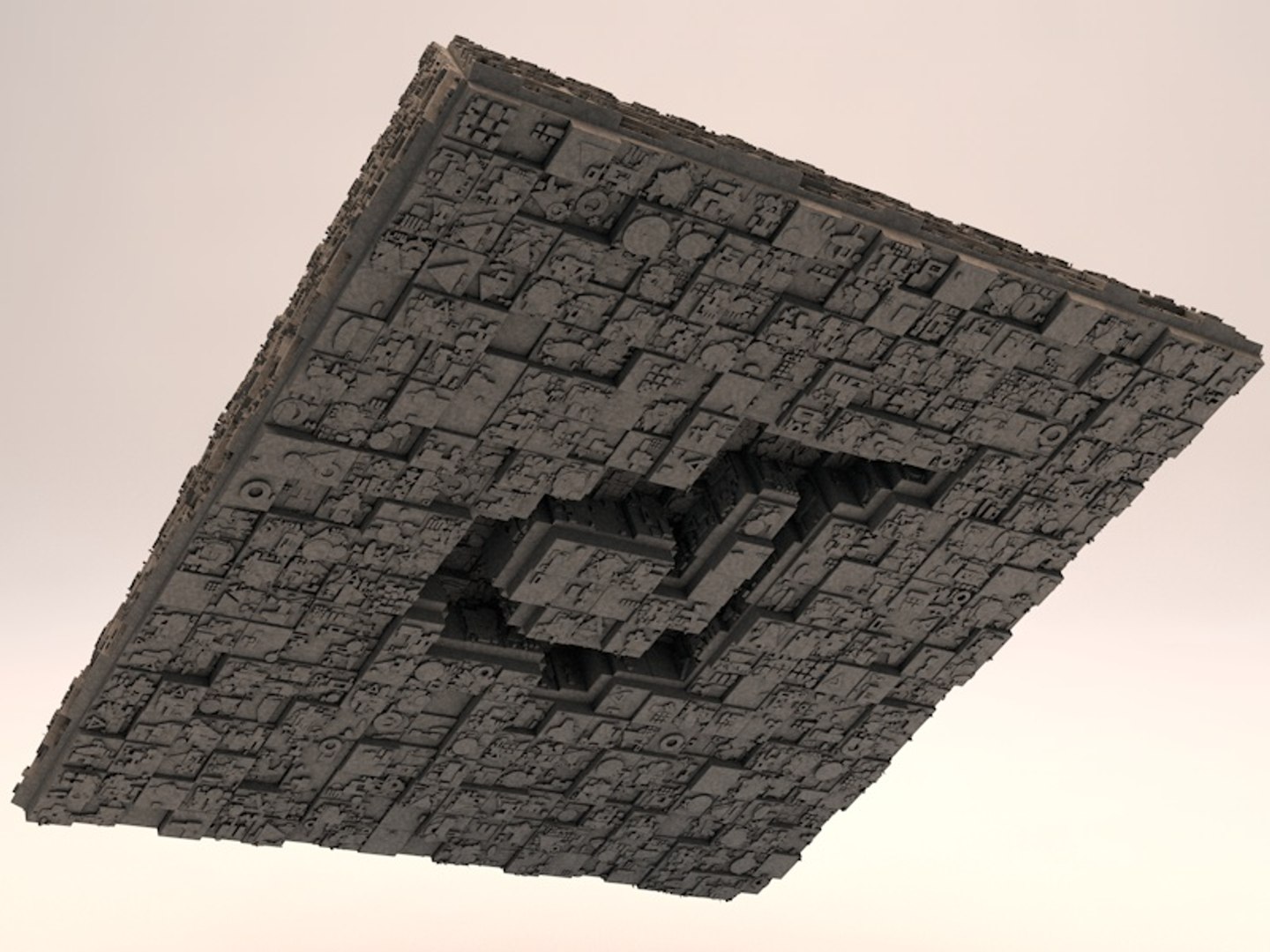 3ds space station - pyramid