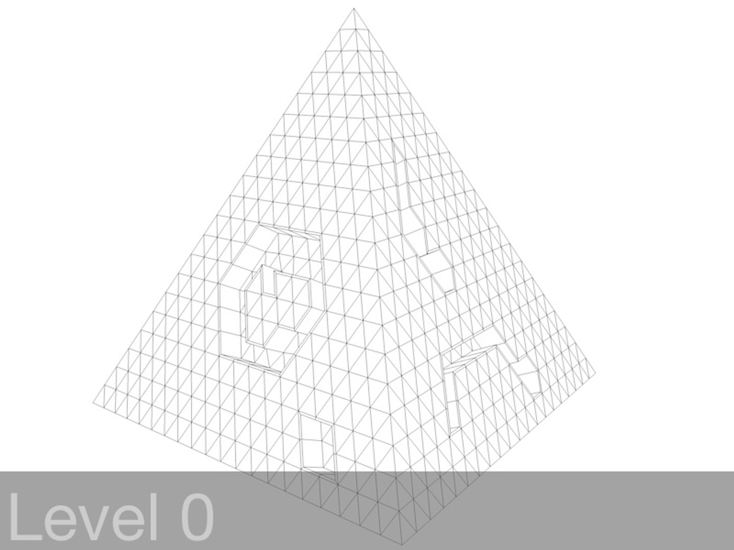 3ds Space Station - Pyramid