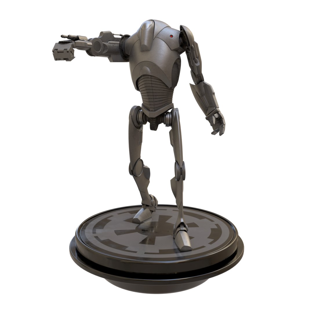 3D B2 Super Battle Droid Model - TurboSquid 1323613
