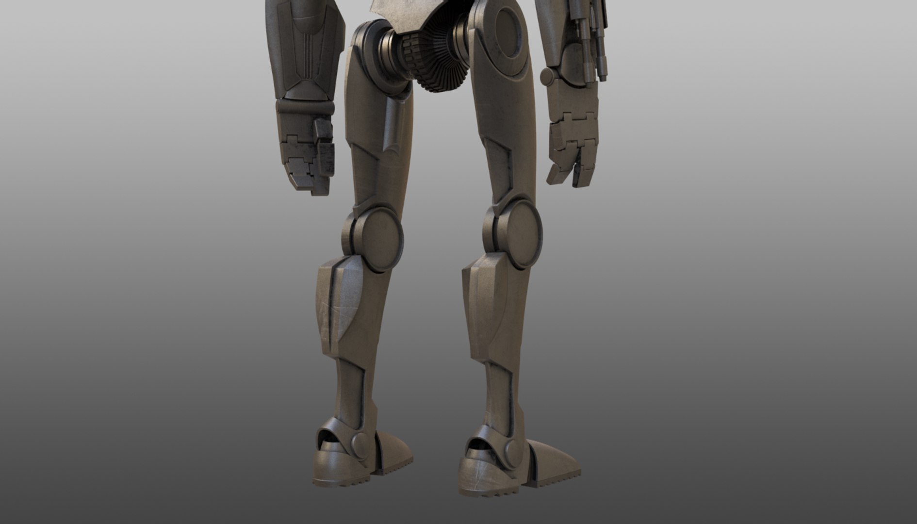 3D B2 Super Battle Droid Model - TurboSquid 1323613