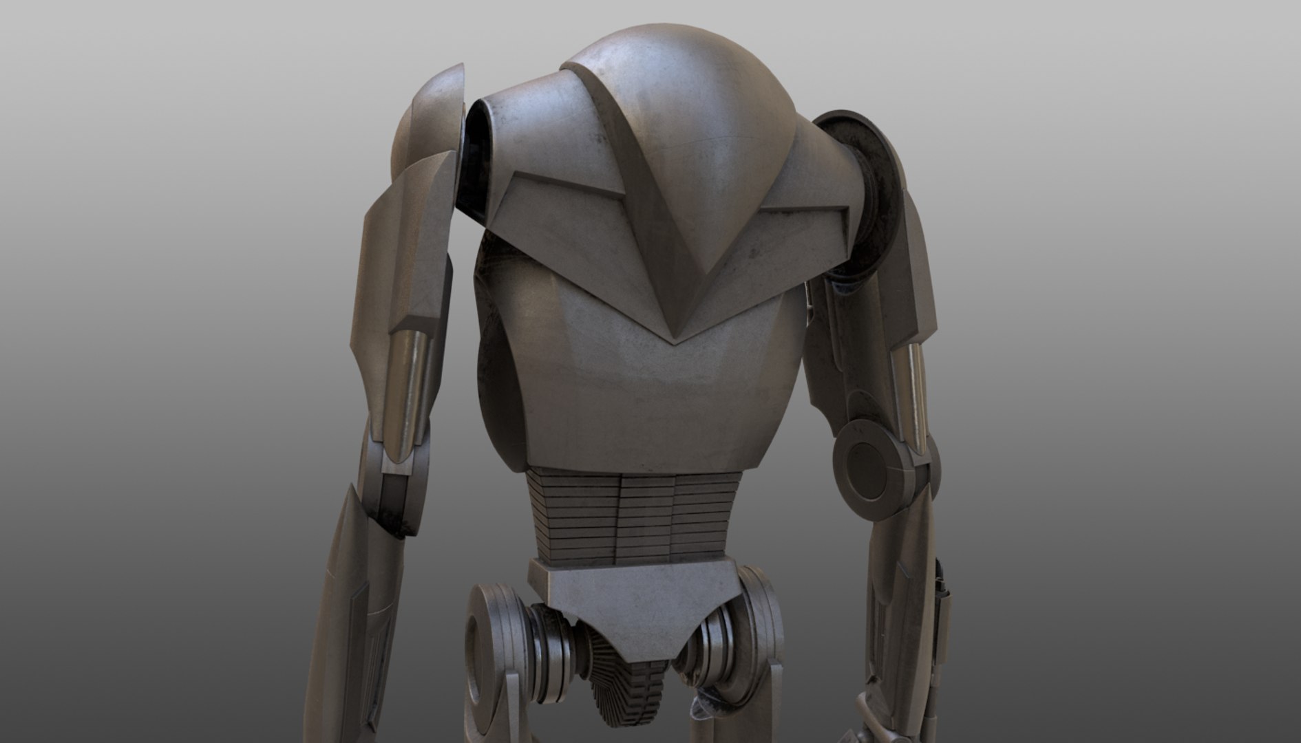3D B2 Super Battle Droid Model - TurboSquid 1323613