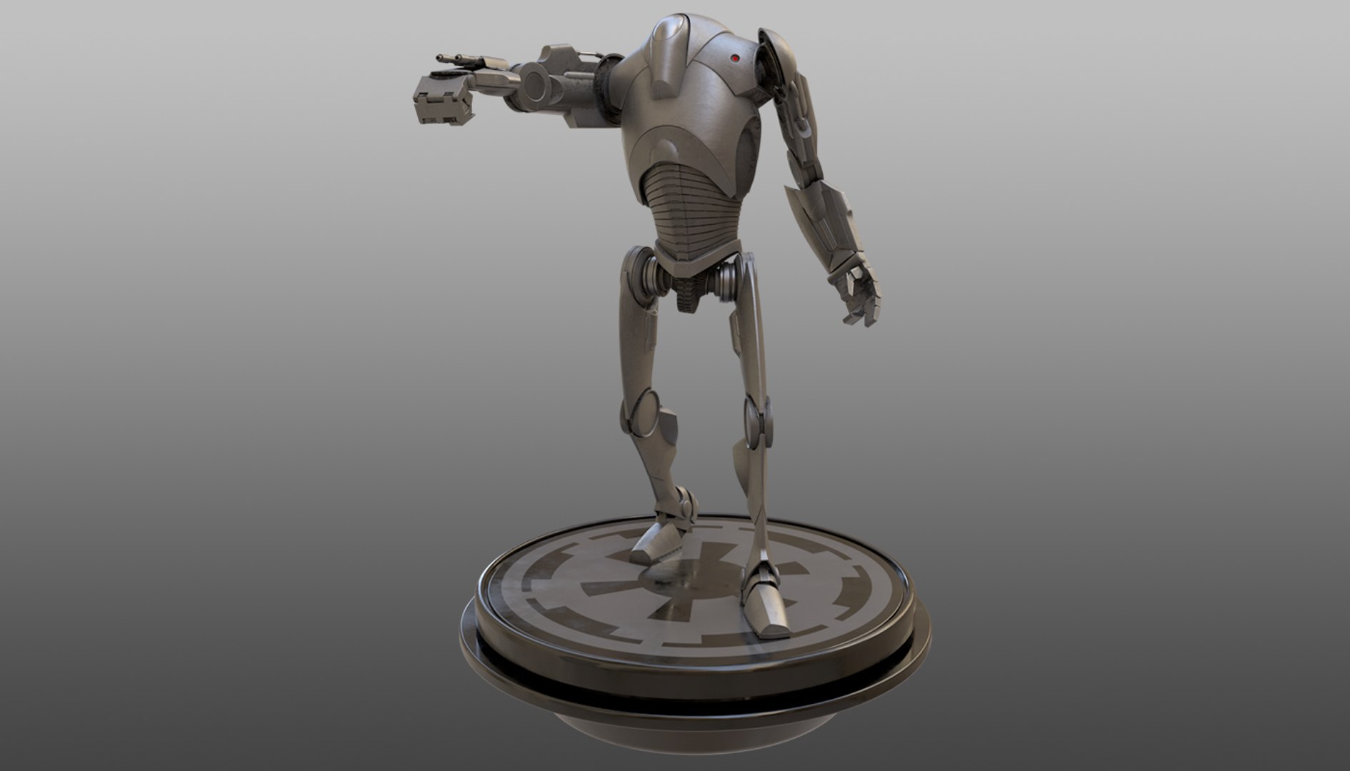3D B2 Super Battle Droid Model - TurboSquid 1323613
