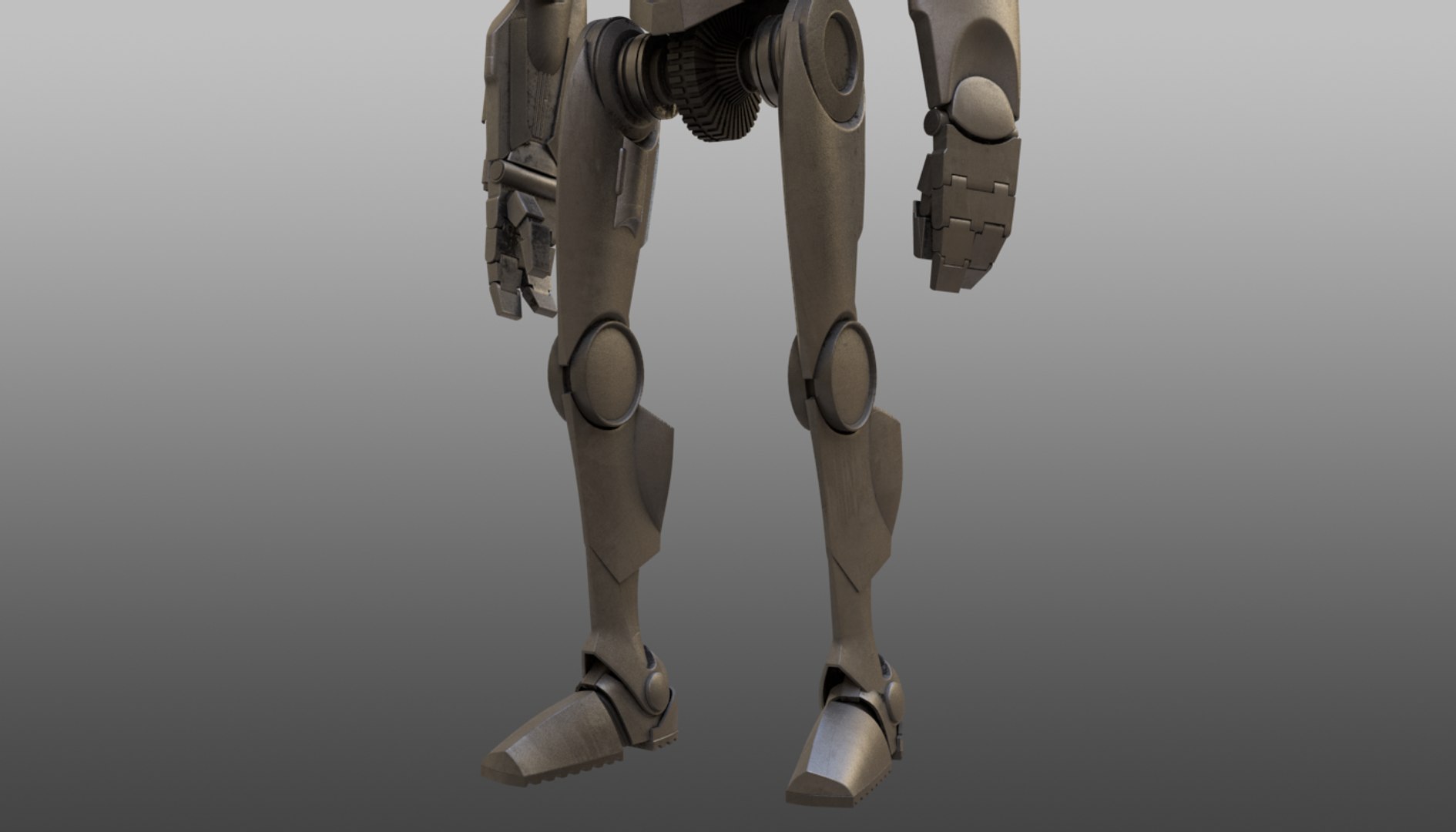 3D B2 Super Battle Droid Model - TurboSquid 1323613