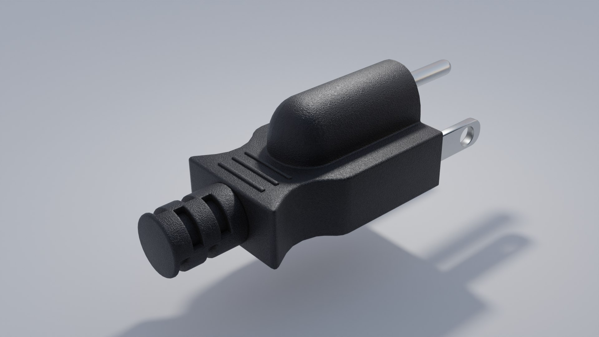 3D NEMA 5-15p Power Plug Male Low-poly 3D Model - TurboSquid 1963944