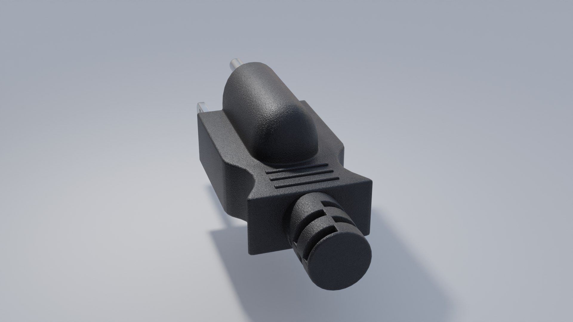 3D NEMA 5-15p Power Plug Male Low-poly 3D Model - TurboSquid 1963944