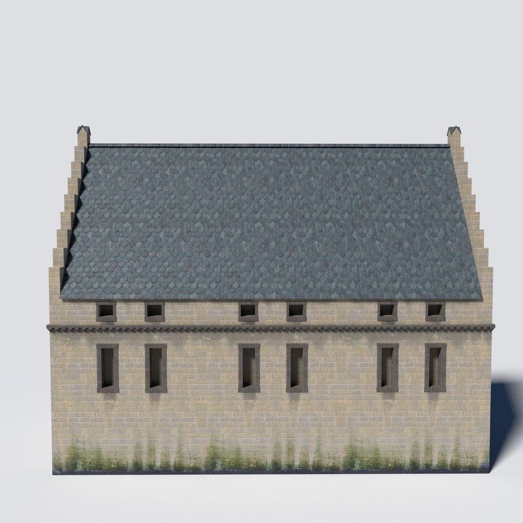 3D Modular Castle Main Hall Model - TurboSquid 1329469