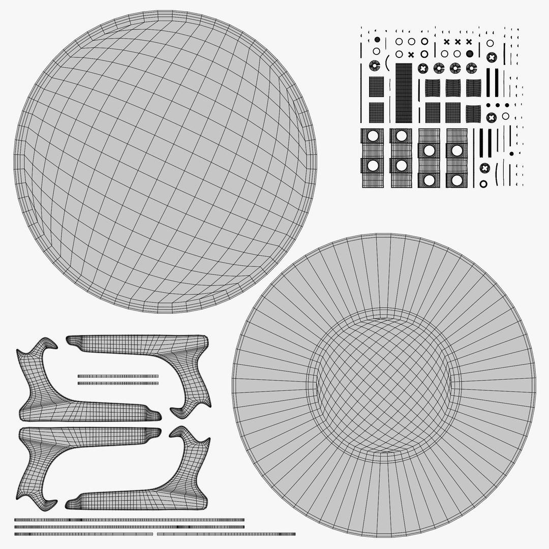 Plate On Holder Stand For Display 3D Model - TurboSquid 2000003