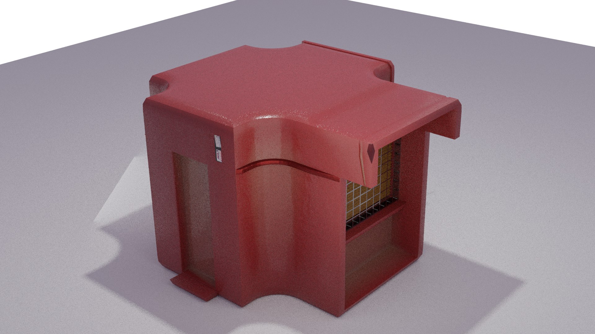 Mini market kiosk 3D model - TurboSquid 1971864