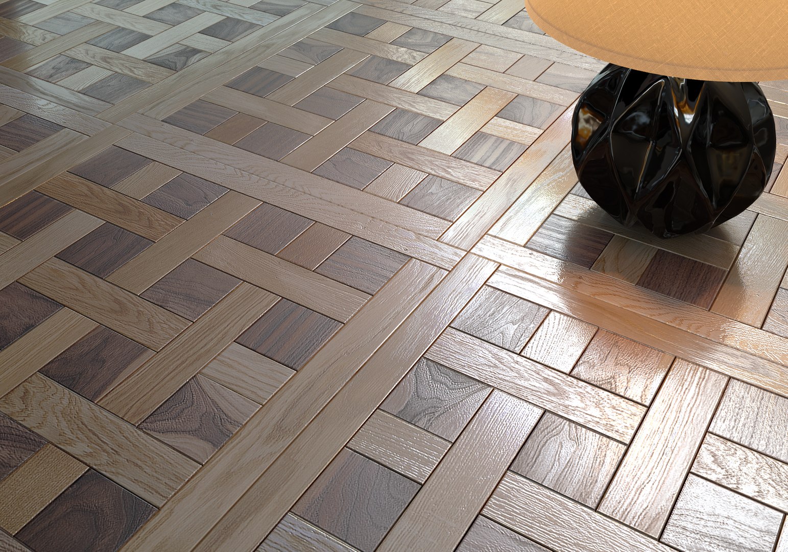 3d Modular Classical Parquet Model