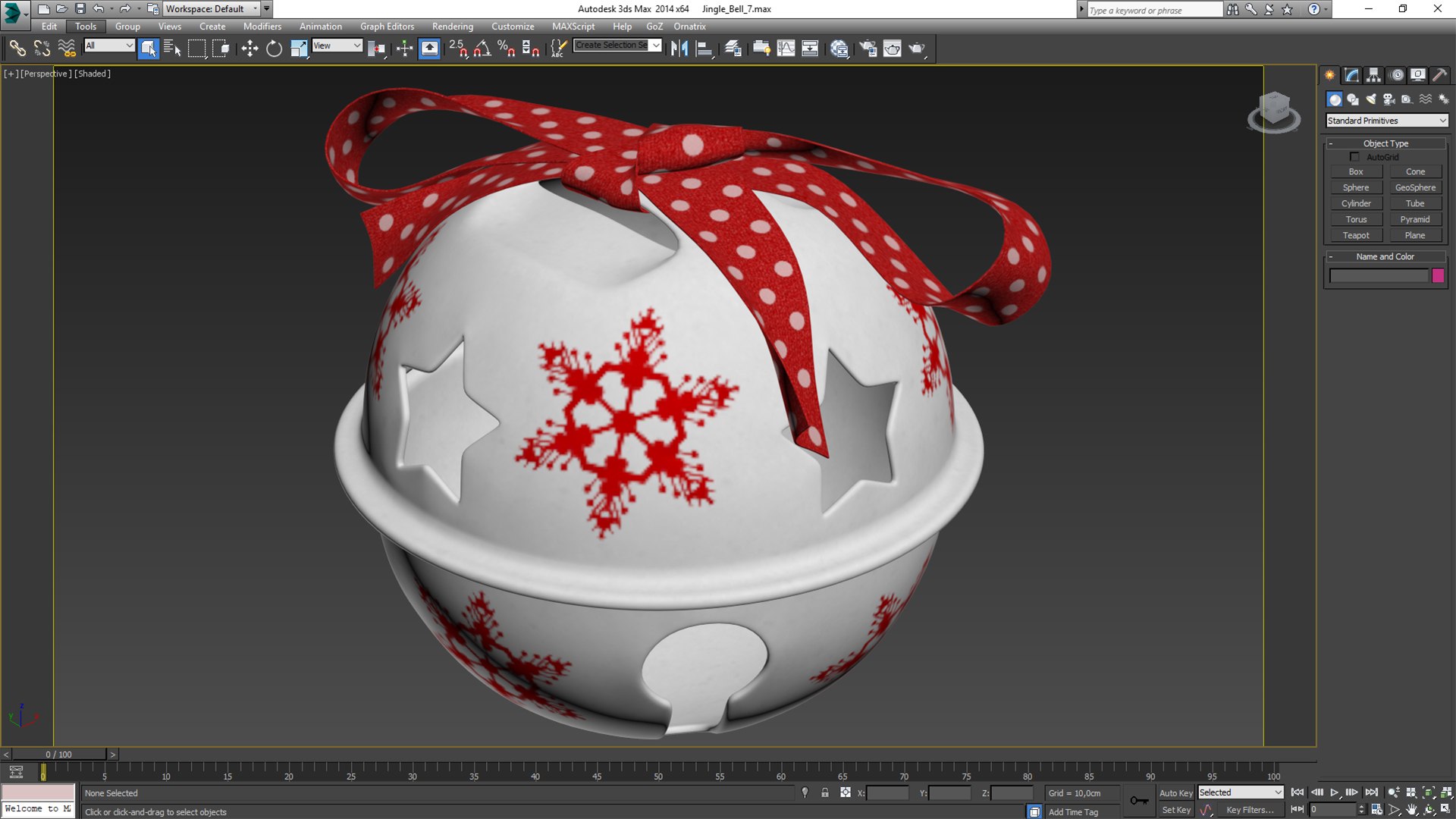 Jingle bell 7 3D model - TurboSquid 1557404