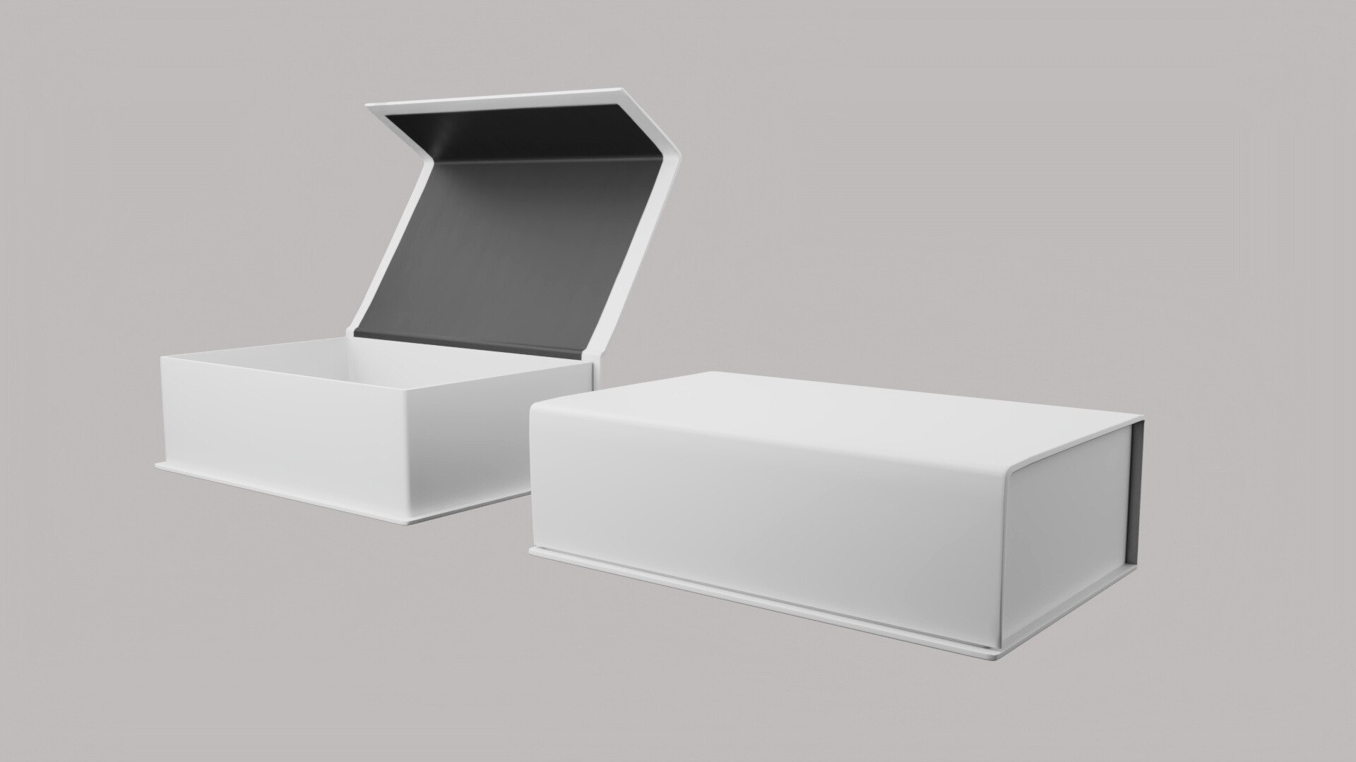 Magnetic Paper Gift Box 3D Model - TurboSquid 2205660