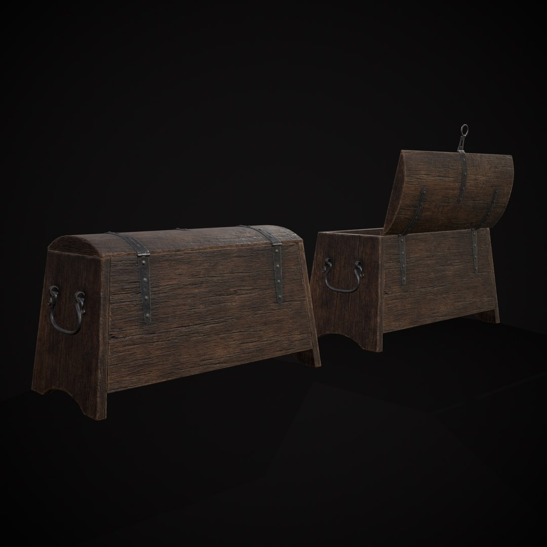 3D Slavomir Viking Chest Model - TurboSquid 2118564