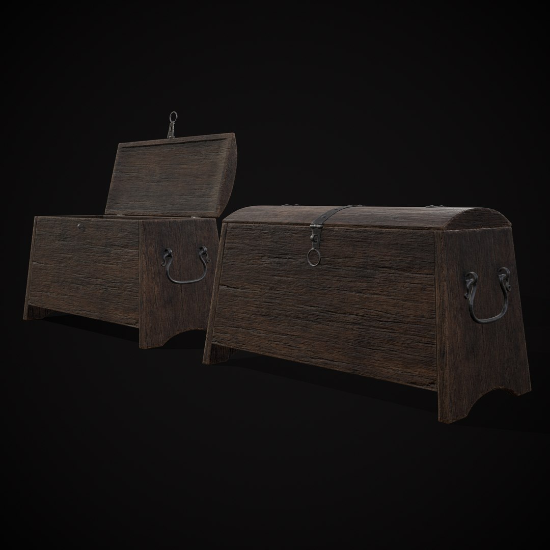 3D Slavomir Viking Chest Model - TurboSquid 2118564