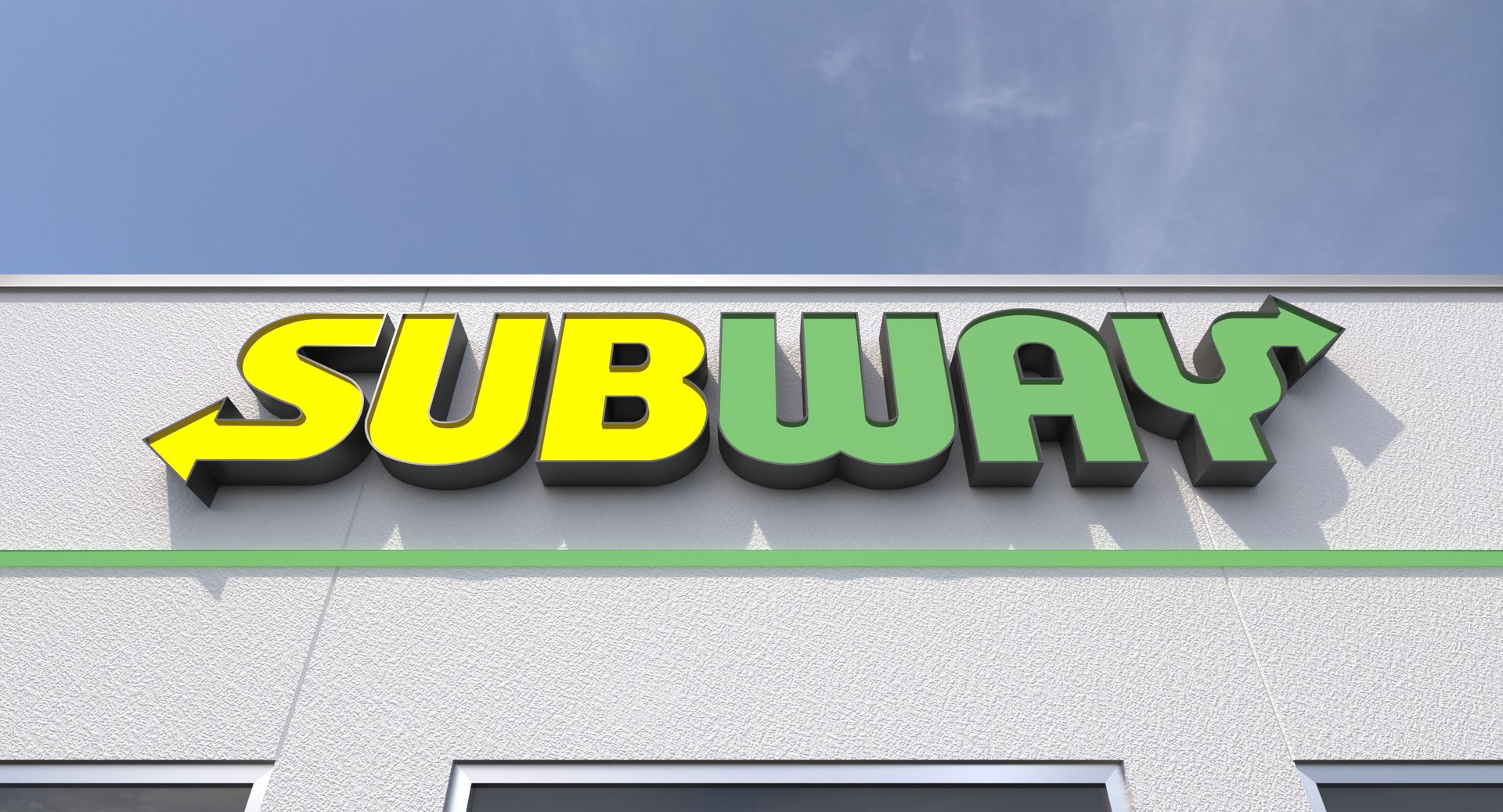 3D exterior subway - TurboSquid 1244068