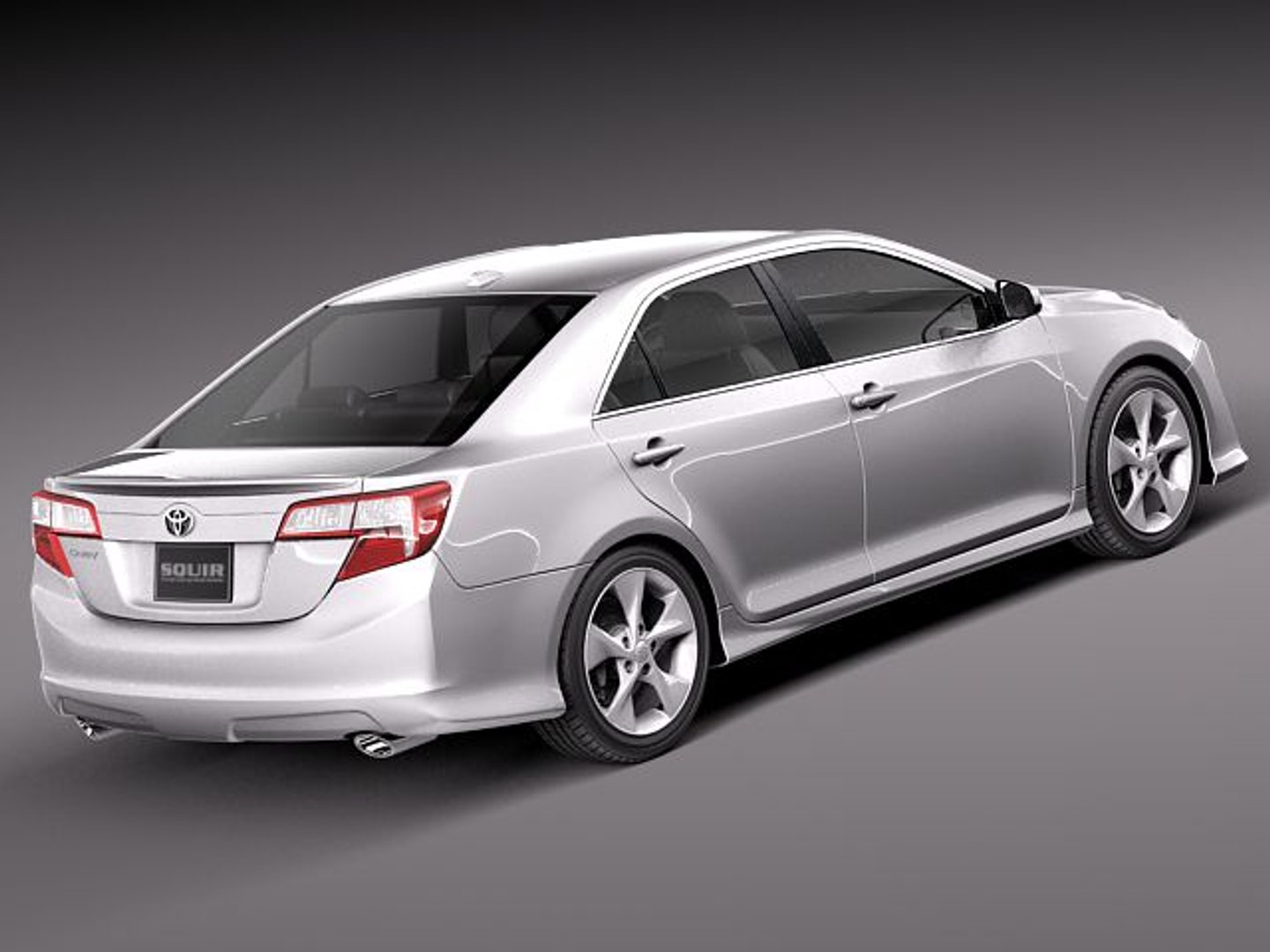 3d 3ds Toyota Camry Usa 2012