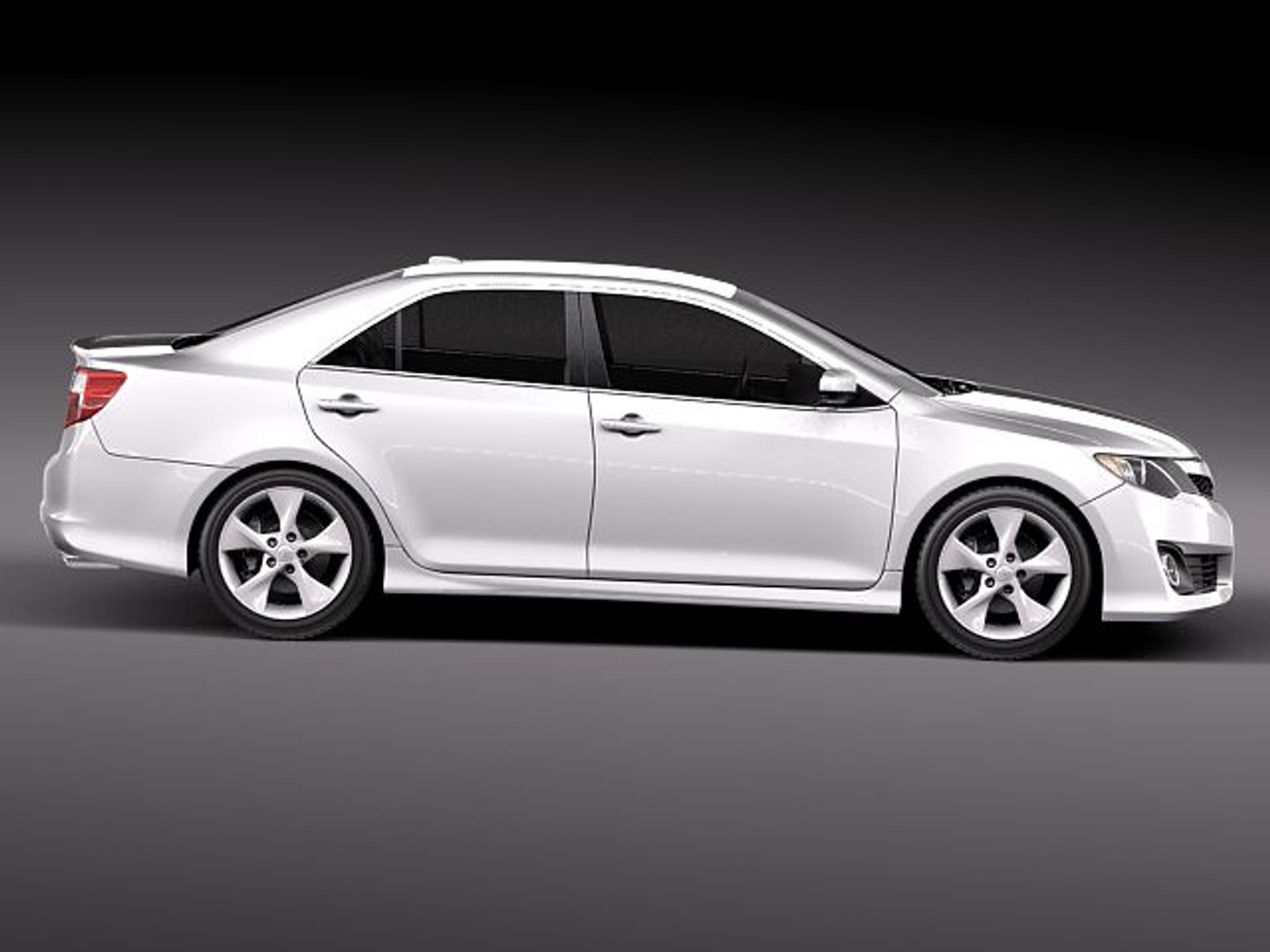 3d 3ds Toyota Camry Usa 2012