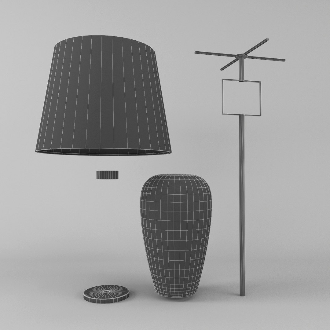3d Model Table Lamp