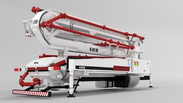 3D model Concrete Pump Structure - TurboSquid 1917966