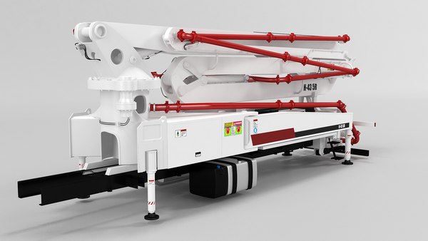 3D model Concrete Pump Structure - TurboSquid 1917966