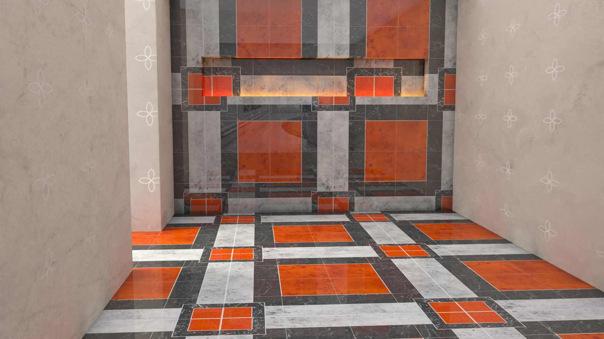 3D Model 20 Texture PBR 8K Floor Tiles C4D Physical Render - TurboSquid ...