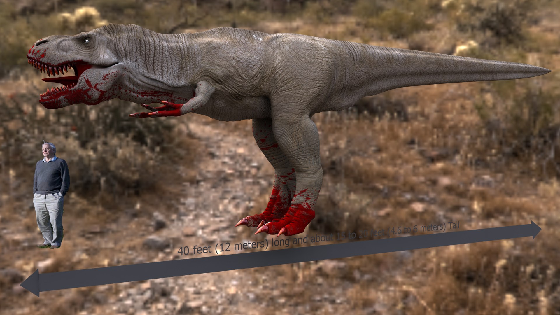 T Rex Stationary Walk Cycle 3D Model - TurboSquid 1225107