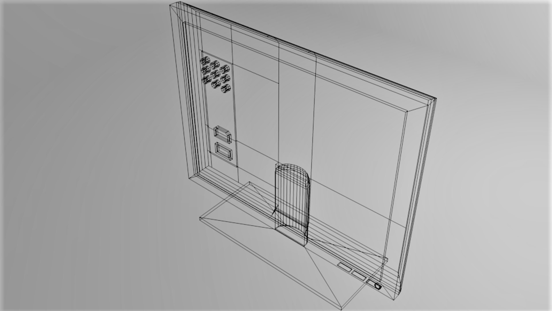 3D Model Flat Panel Display 30 Inch - TurboSquid 1586114