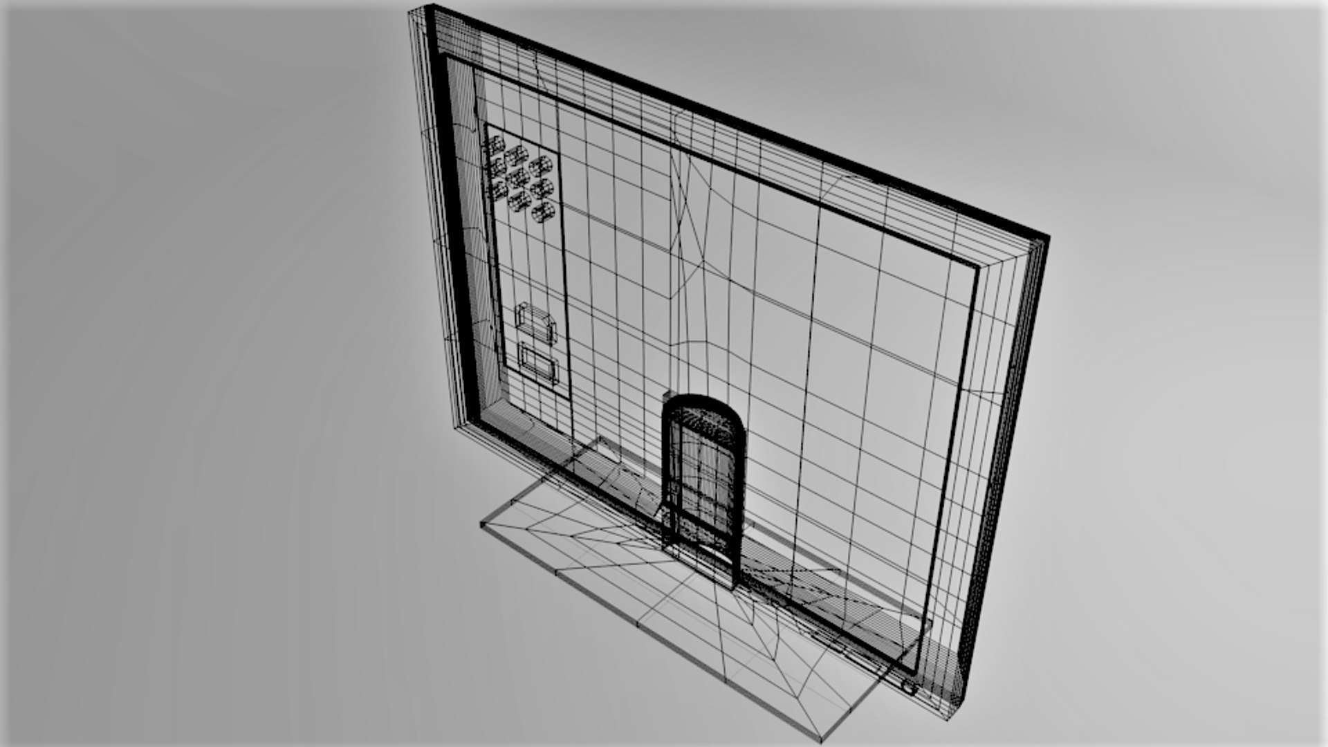 3D Model Flat Panel Display 30 Inch - TurboSquid 1586114