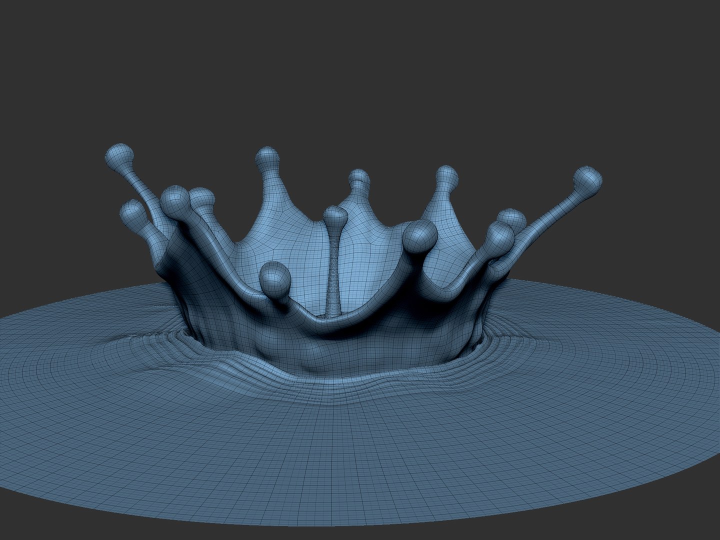 3D Water Splash Crown Pack 2 model - TurboSquid 2172985