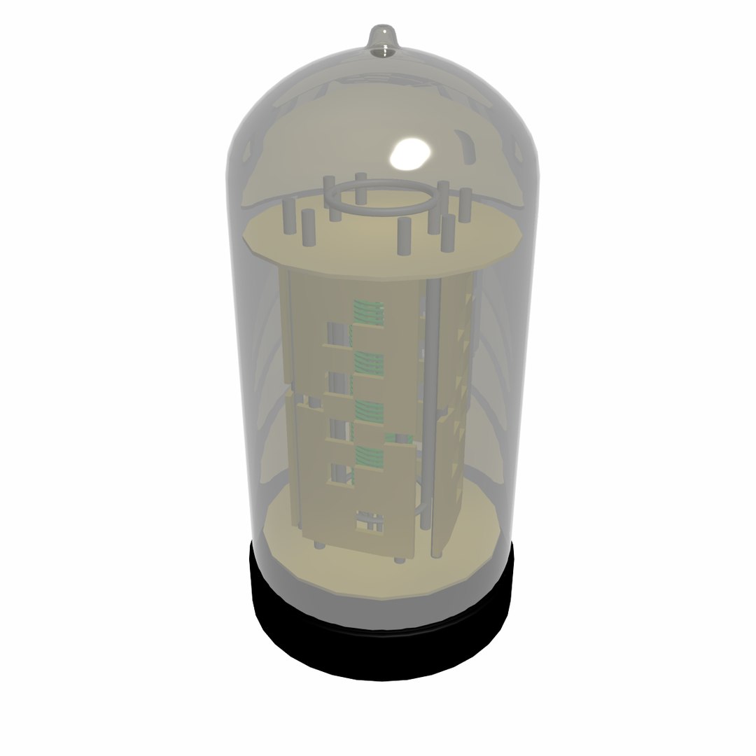 3d pentode vacuum tube