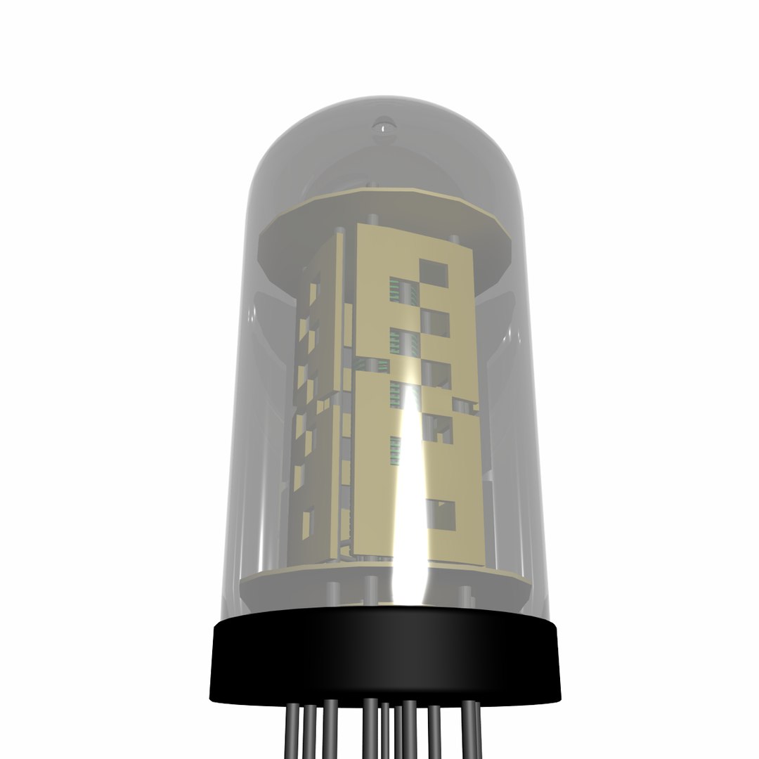 3d pentode vacuum tube
