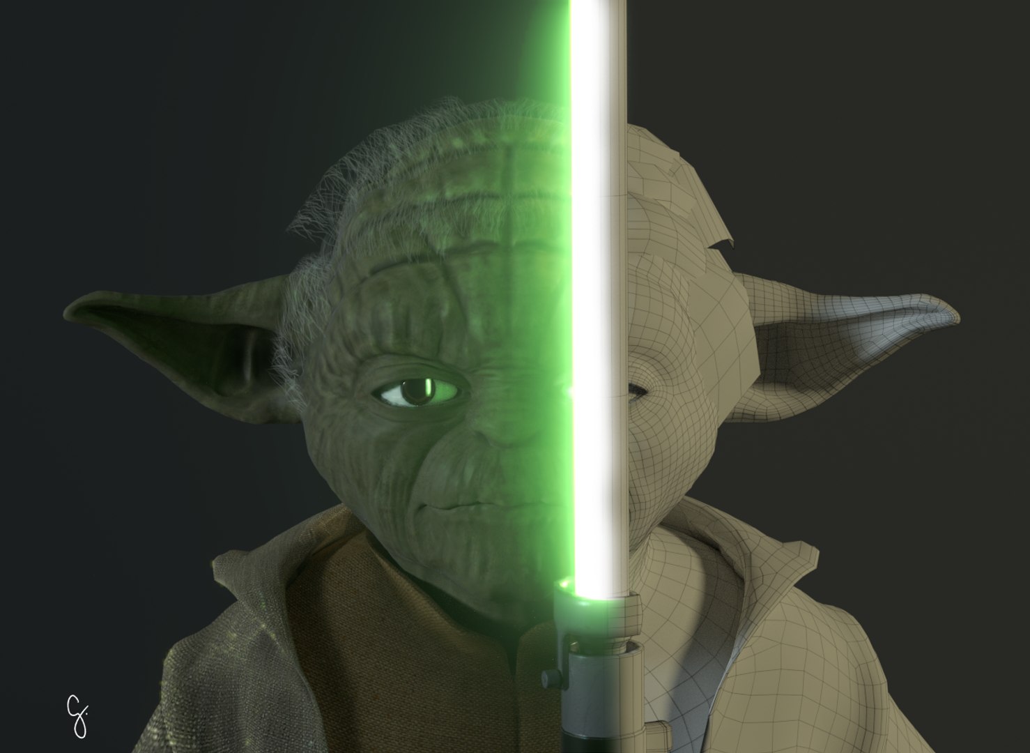 Yoda 3d Model