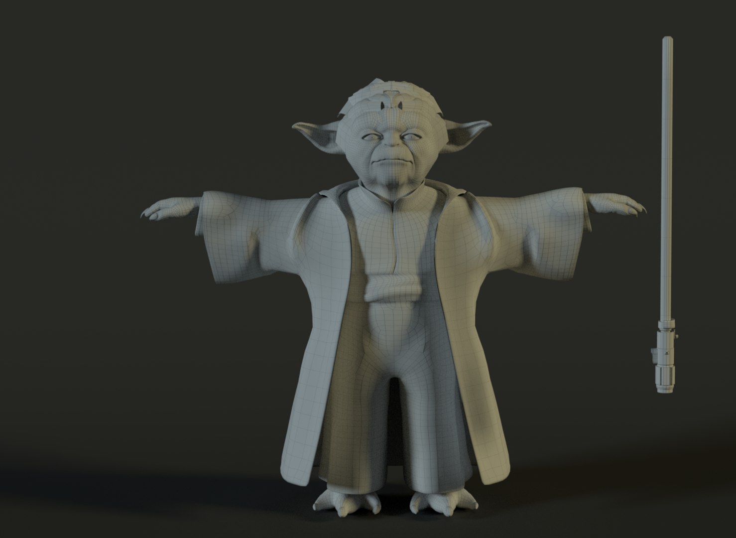 Yoda 3d Model