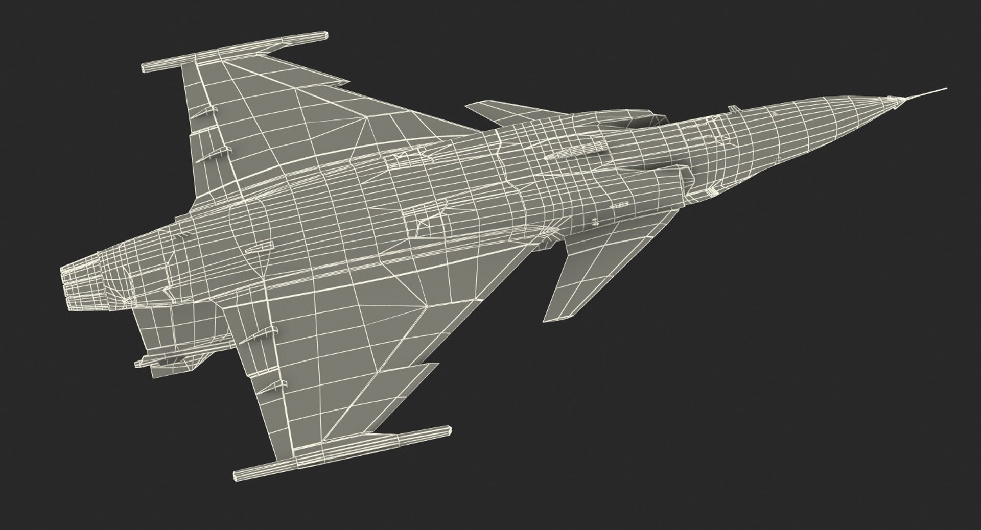3d Model Saab Jas 39 Gripen