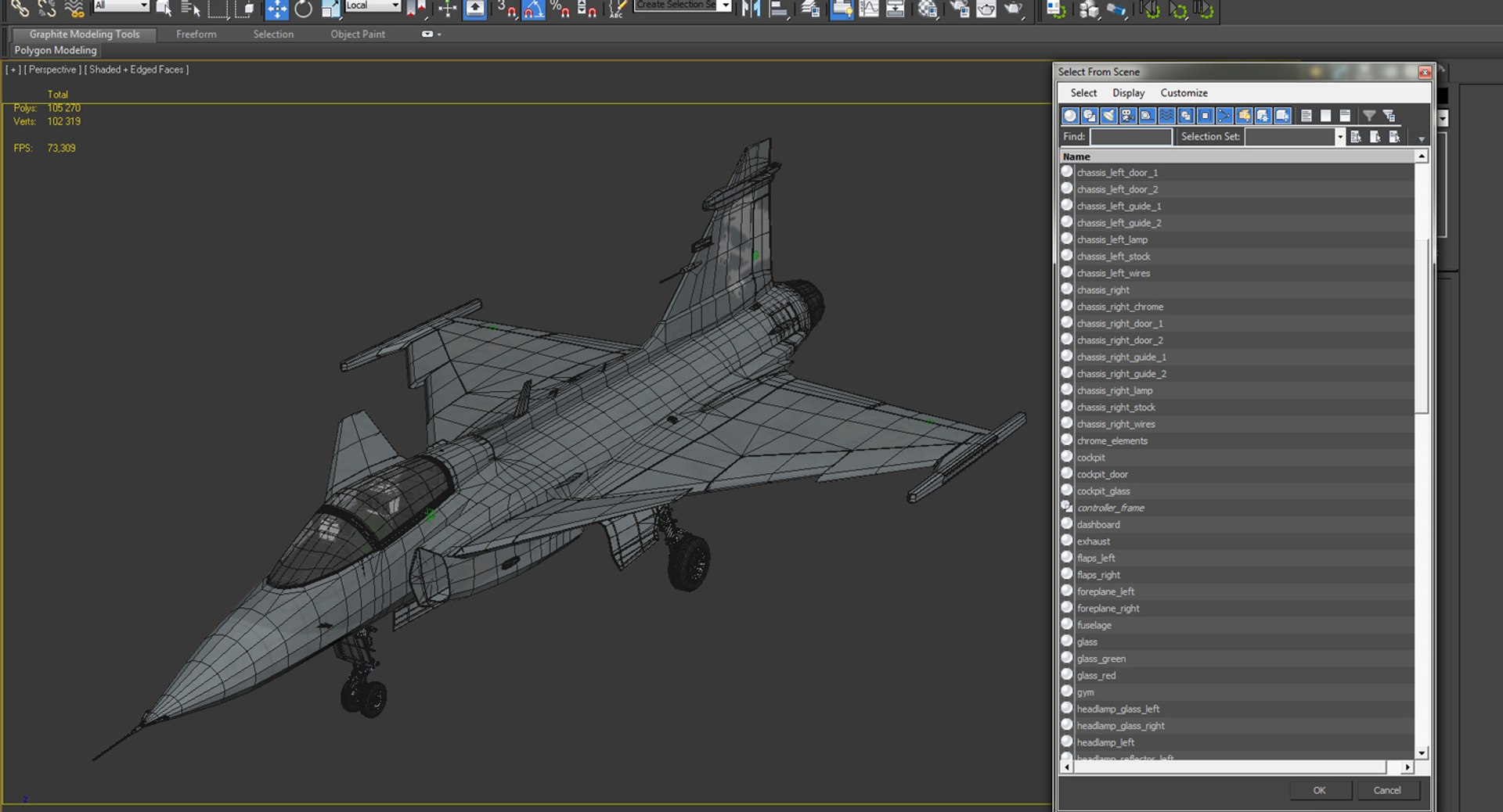 3d Model Saab Jas 39 Gripen