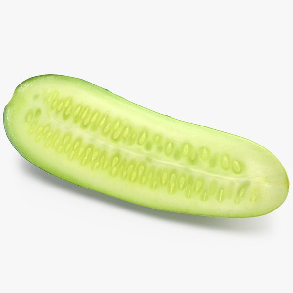 modelo 3d Half Cucumber 01 - TurboSquid 2059466