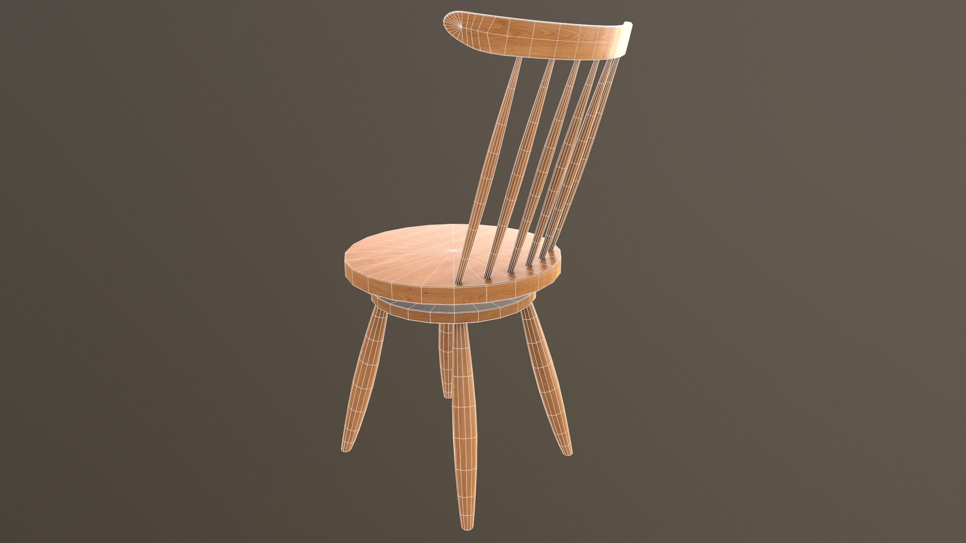 Modern Chair 3D Model AR VR 3D model - TurboSquid 1969998