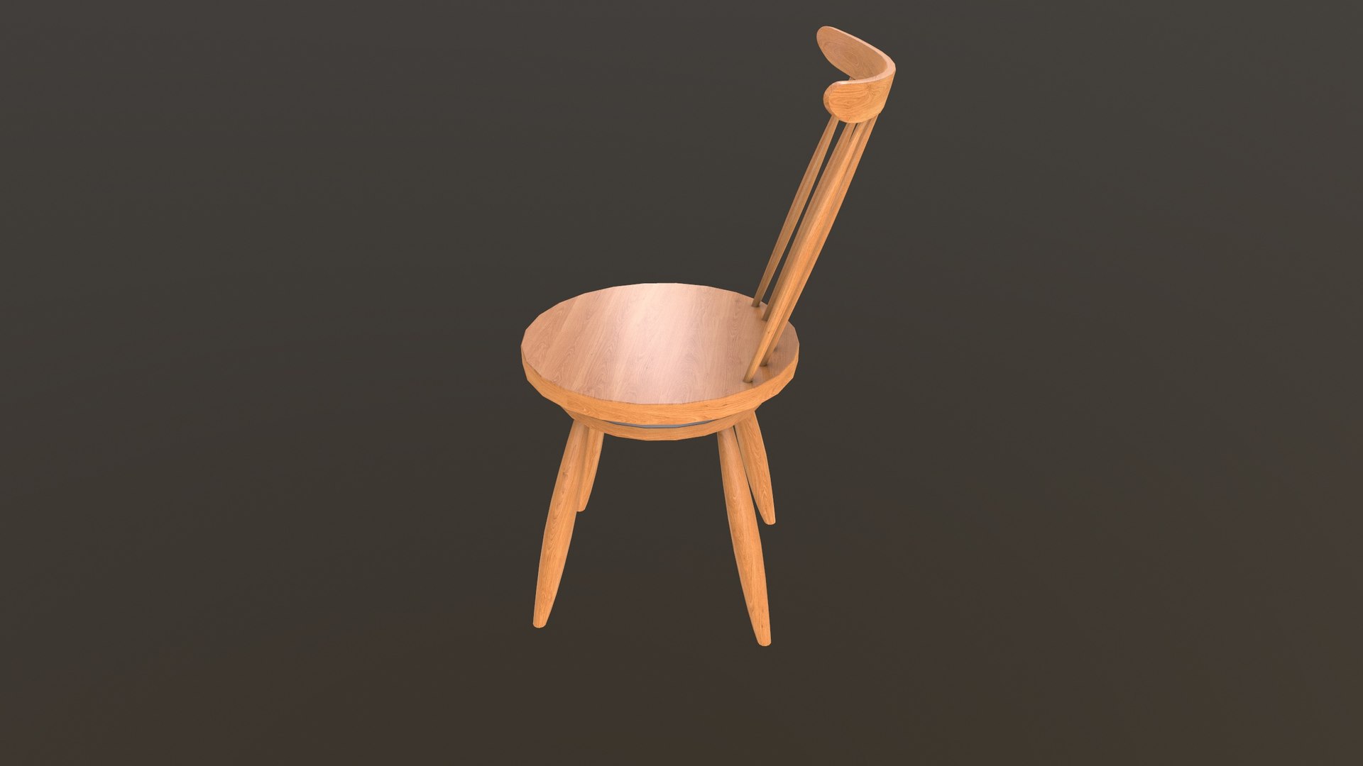 Modern Chair 3D Model AR VR 3D model - TurboSquid 1969998