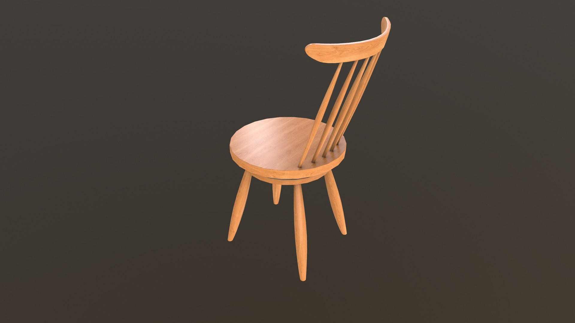 Modern Chair 3D Model AR VR 3D model - TurboSquid 1969998