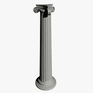 3D Column Greek Models - Browse & Download Formats - TurboSquid