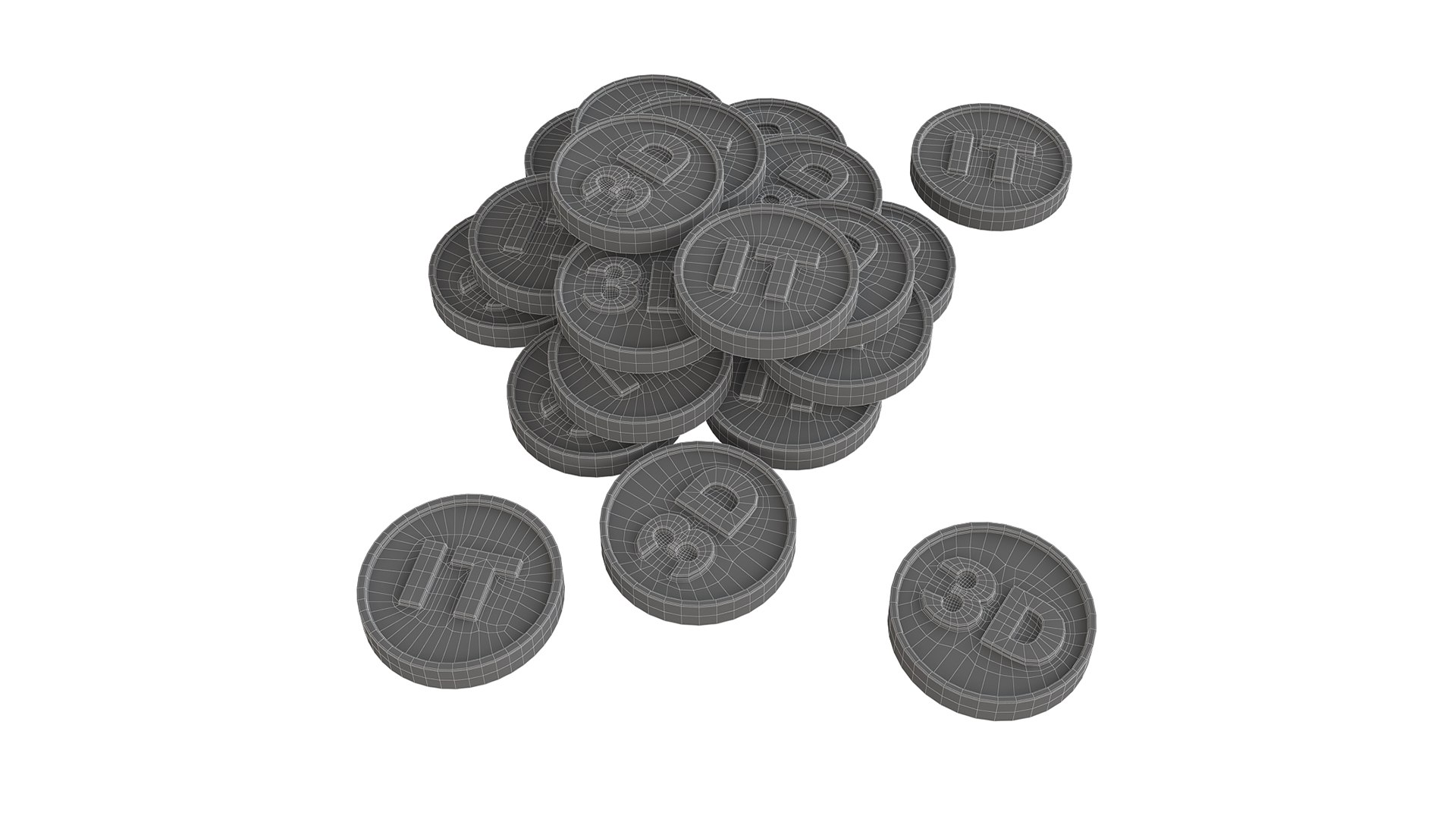 Coins 3D Model - TurboSquid 1825504