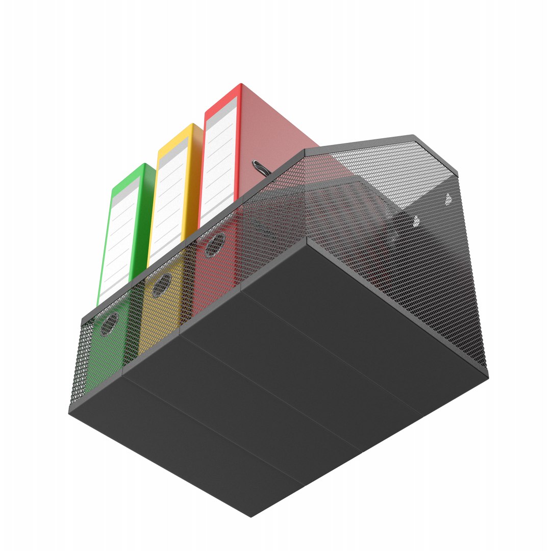 3D File Folder Holder Set - TurboSquid 2190314