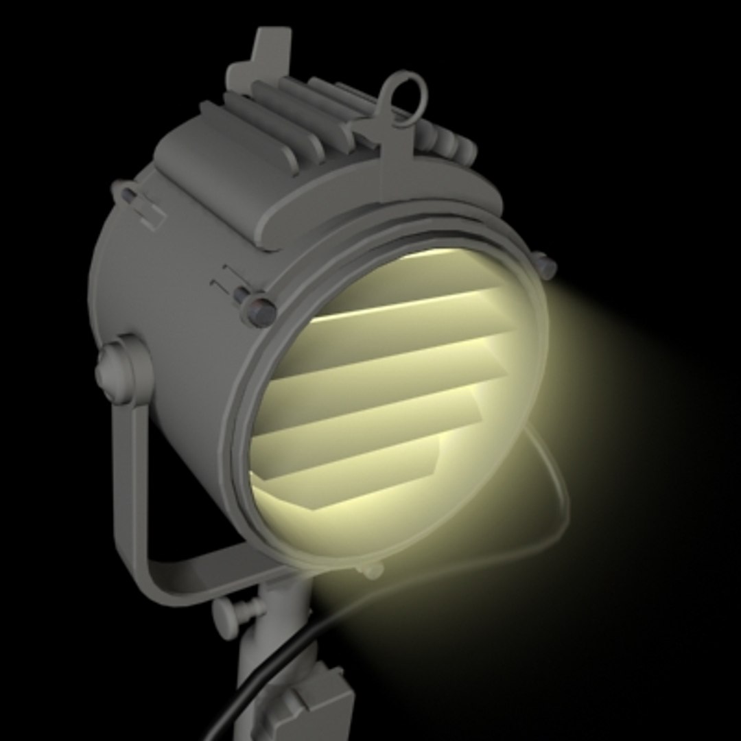 3d Model Of Signal Lamp