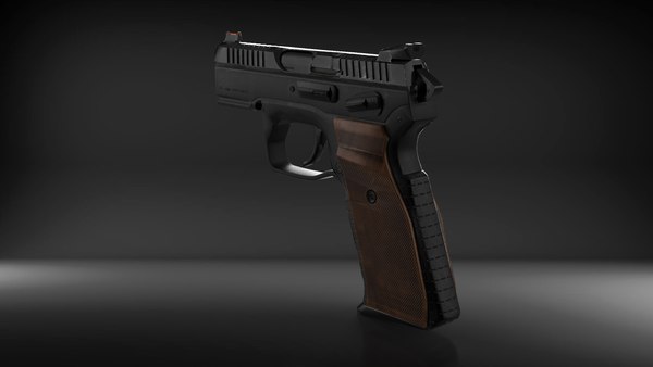 Gun pistol weapon 3D model - TurboSquid 1673579