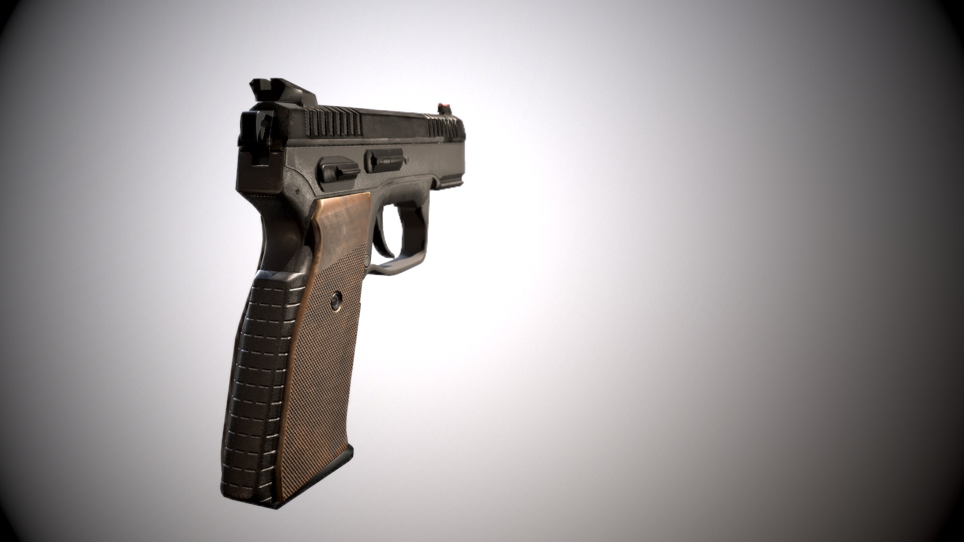 Gun Pistol Weapon 3D Model - TurboSquid 1673579