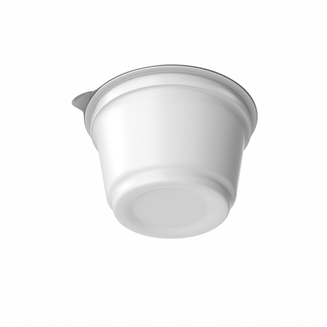 3D Sour Cream Cup - TurboSquid 2121685