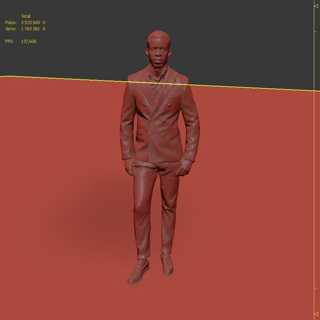 Businessman Human Character 3d Model