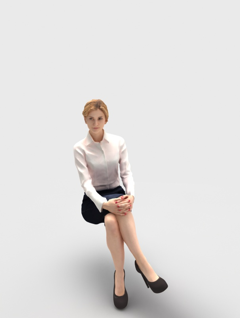 Businessman Human Character 3d Model