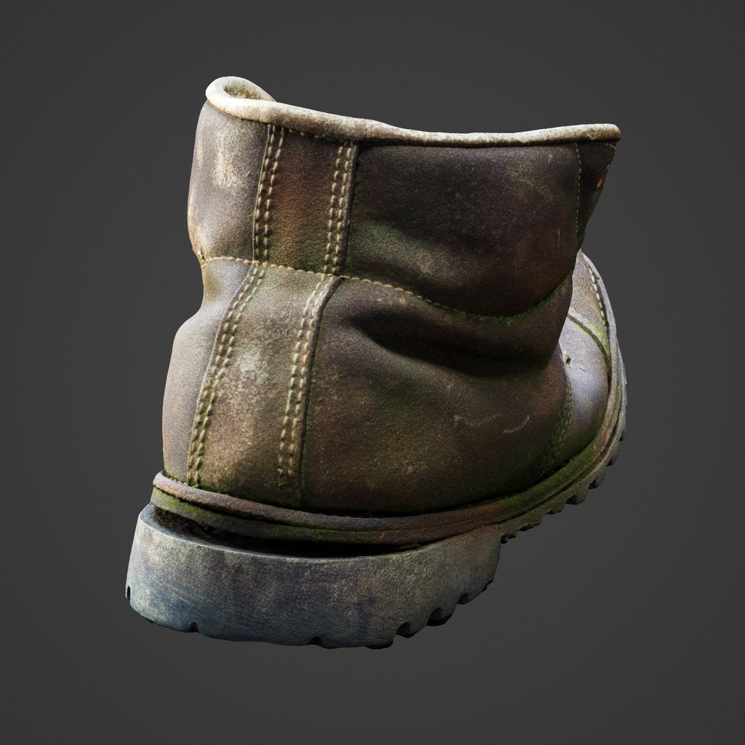 Old Boot Plants 3D Model - TurboSquid 1431563