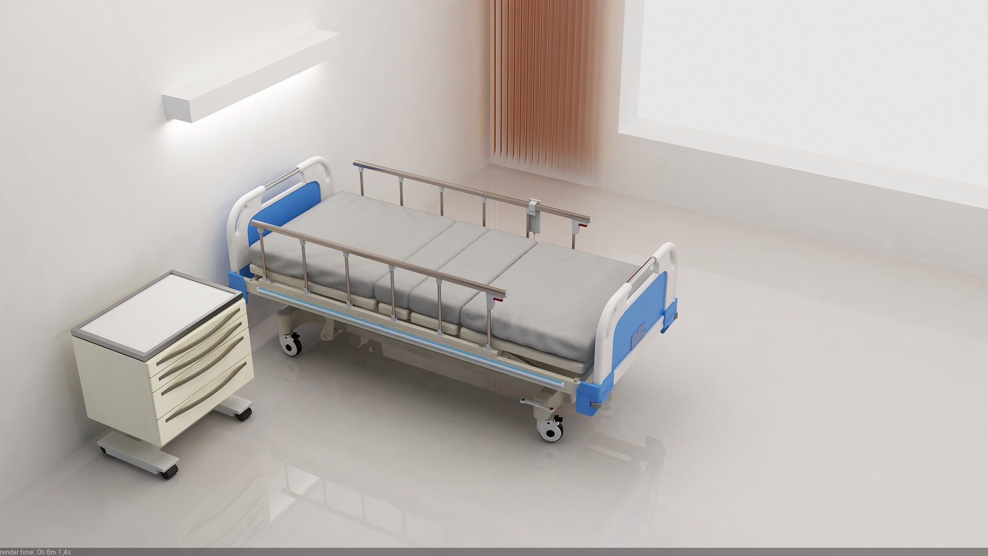 Hospital Room 3D Model - TurboSquid 1971965